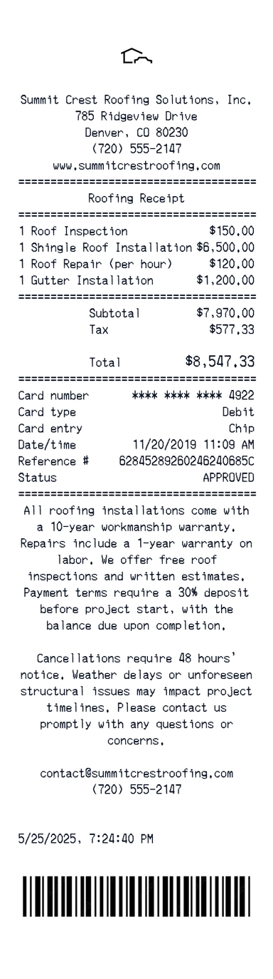 Receipt Templates | 100+ Free Templates for Every Store